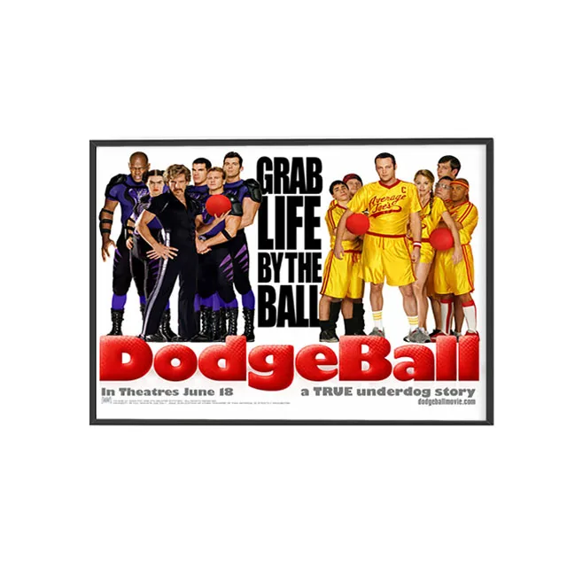 Dodgeball Movie Poster