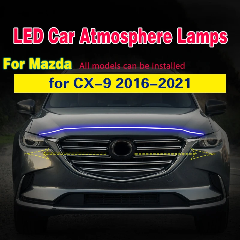Scan Starting For Mazda CX-9 2016-2021 Engine Hood Guide Decorative ...