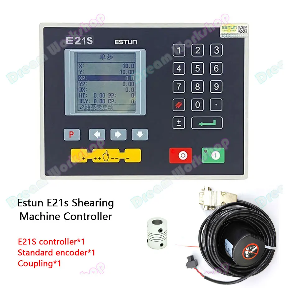 Estun-E21s-Shearing-Machine-Cnc-Controller-Hydraulic-Shearing-Machine-System-Kit-Estun-E21s-CNC ...