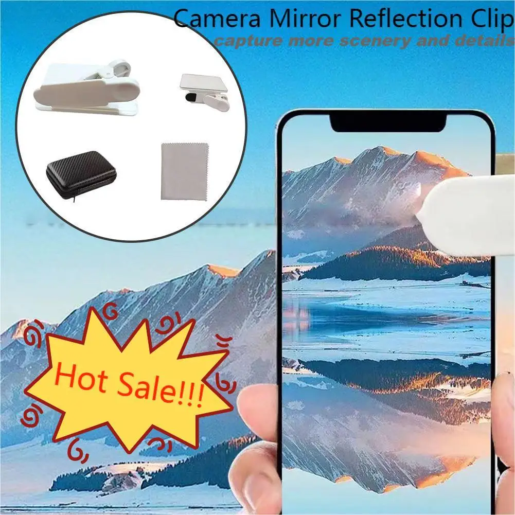 Smartphone-Camera-Mirror-Reflection-Clip-Kit-Mobile-Phone-Reflection ...