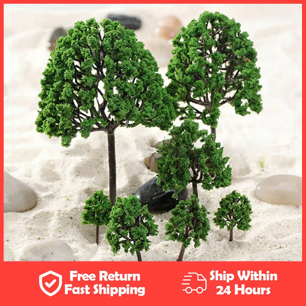 20-70pcs-Scale-Model-Trees-Artificial-Miniature-Tree-Scenery-Railroad ...