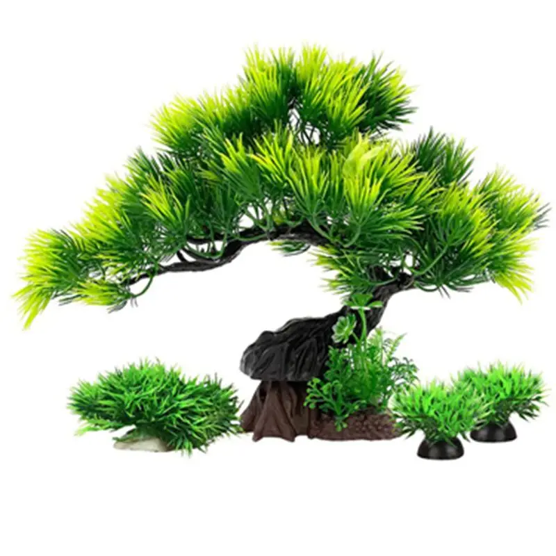 Fish-Tank-Artificial-Tree-Aquarium-Decoration-Simulation-Aquatics-Plant ...