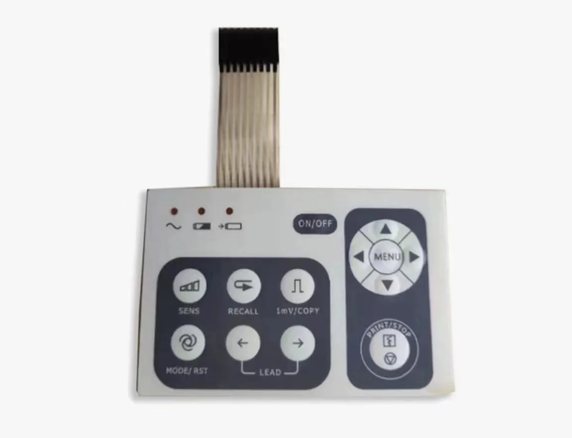 Edan-SE-300B-3B-100-3-1-SE300B-SE30B-ECG-SE100-SE3-SE1-Button-Membrane ...