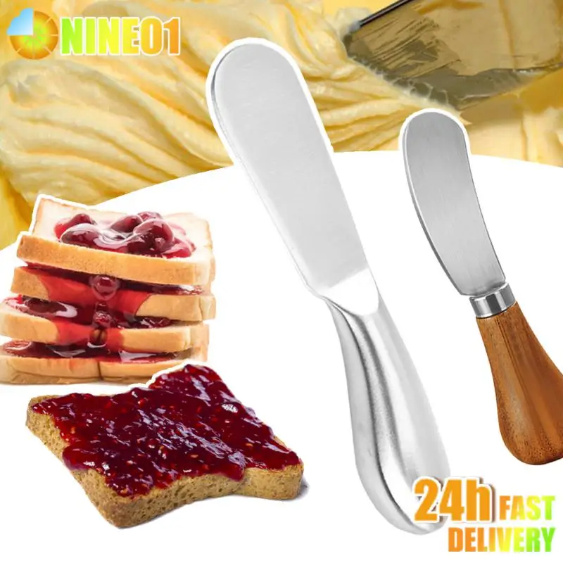 Butter-Knife-Stainless-Steel-Butter-Knife-With-Hole-Cheese-Dessert-Jam ...