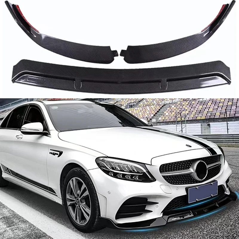 Suitable for Mercedes Benz GLC W177 W205 W213 front bumper deflector ...