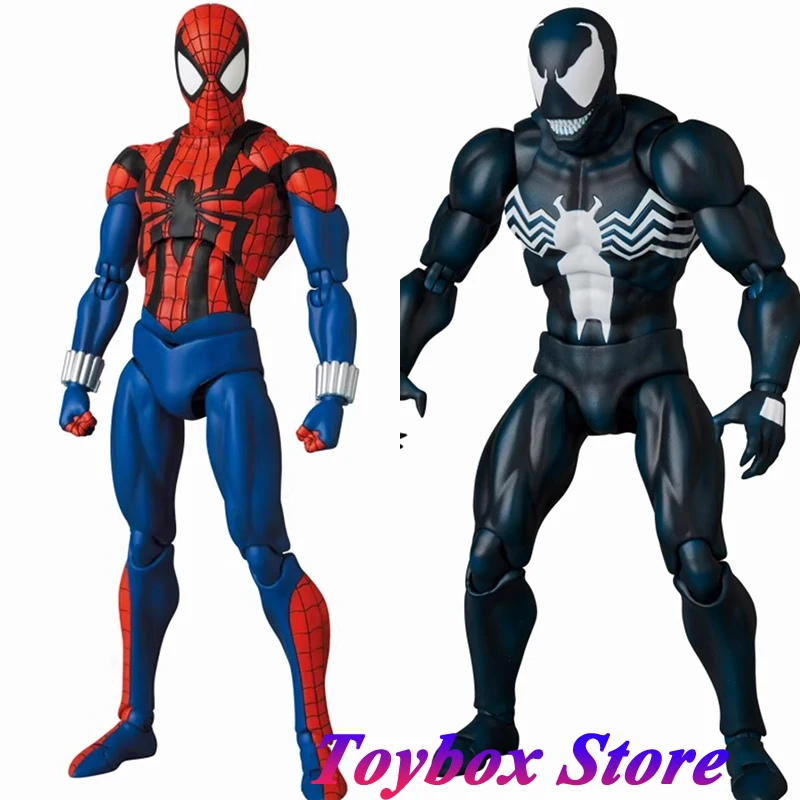 Marvel-Anime-Original-MAFEX-143-1-12-Spider-Man-MAFEX-088-Venom-Movable ...