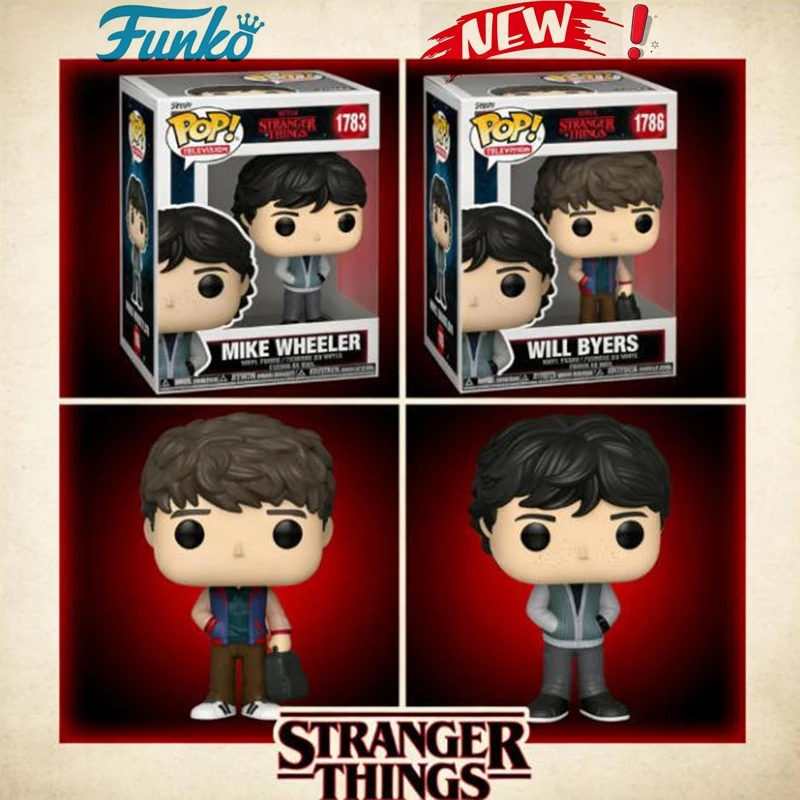 Funko POP Stranger NEW Will Byers1786#1783# Eleven Lucas Joyce Dustin ...
