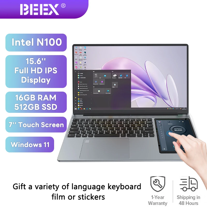 BEEX-Dualscreen-Laptop-Windows-11-Pro-Multi-Language-Support-Portable ...