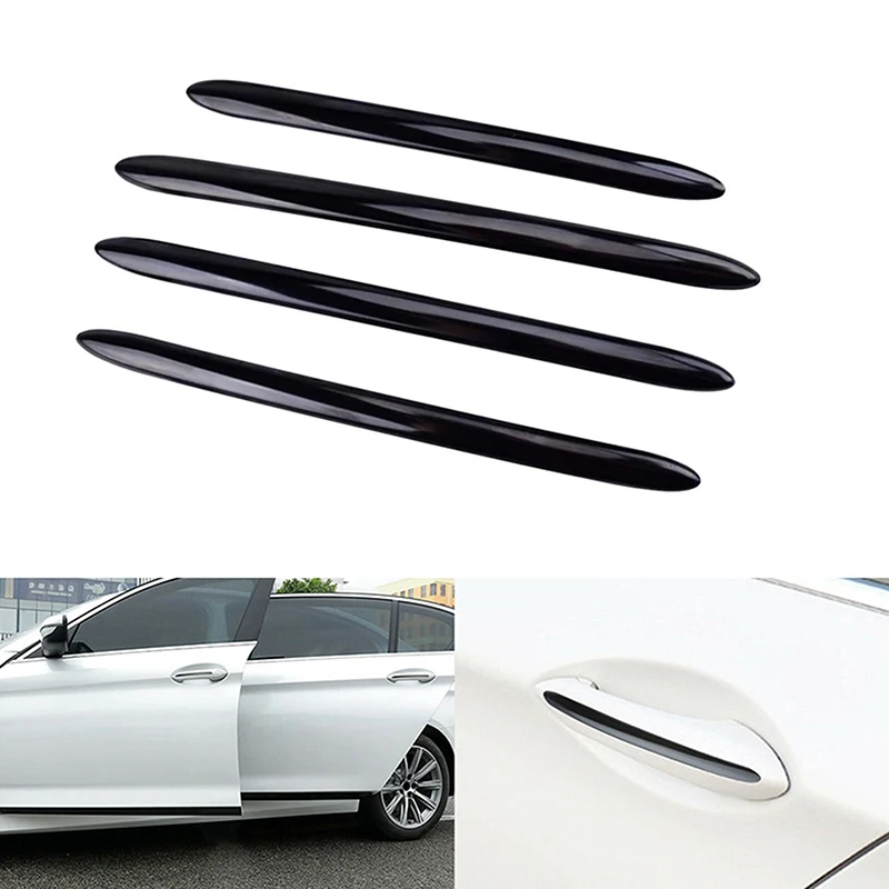4pcs-Glossy-Black-Exterior-Door-Handle-Strip-Trim-For-BMW-5-series-F10 ...