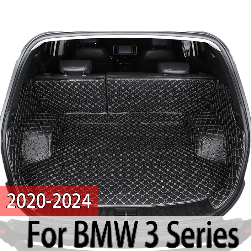 For BMW 3 series 2020-2024 2023 2022 2021 Car trunk mats Foot Pads 3D ...