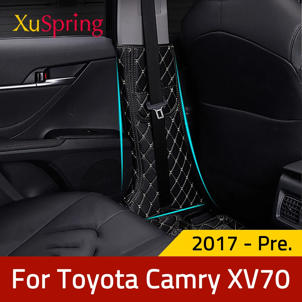 Car-B-Pillar-Anti-kick-Protective-Mat-Pad-Cushion-Case-For-Toyota-Camry ...