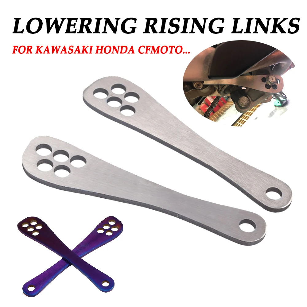 Motorcycle-Rear-Suspension-Link-Rising-Lowering-Links-For-NINJA-400-250 ...