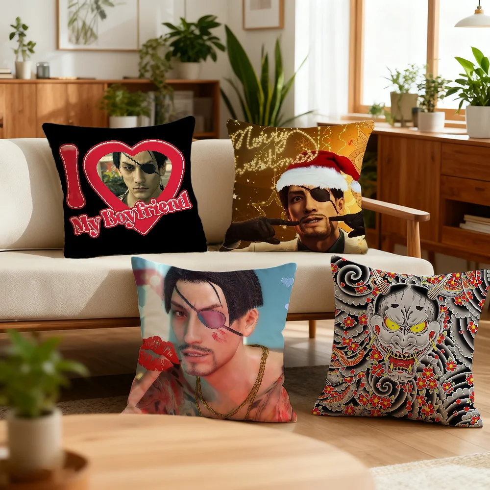 Love G-Goro Majima Y-Yakuza q cushion cover Home Office Coffee Pillow ...