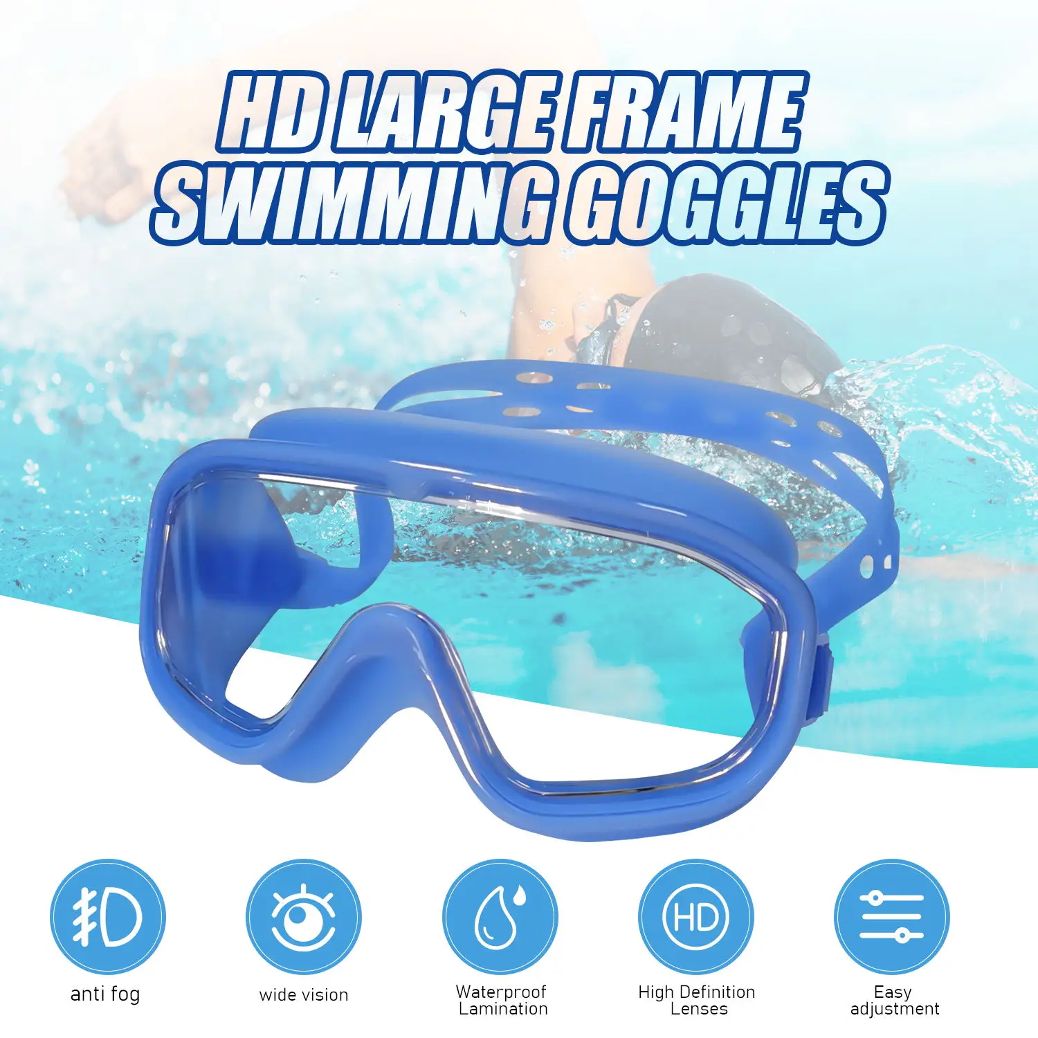 Swim-Goggle-Anti-Fog-Diving-Goggles-Large-Frame-Wide-View-Swimming ...