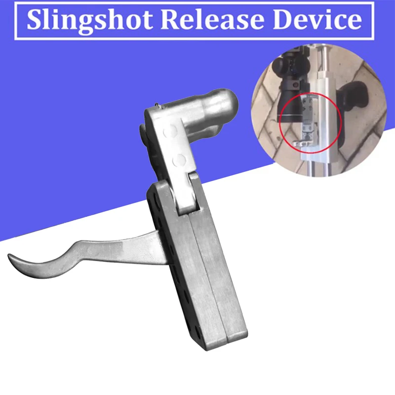 Stainless-Steel-Release-Device-Polishing-DIY-Catapult-Trigger-Power ...
