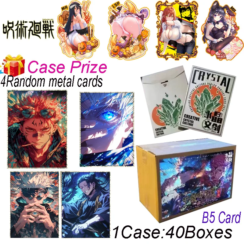wholesale-B5-Crystal-Diamond-Micro-Flash-Sanding-Jujutsu-Kaisen3-Cards-Booster-Box-Gojo-Satoru ...