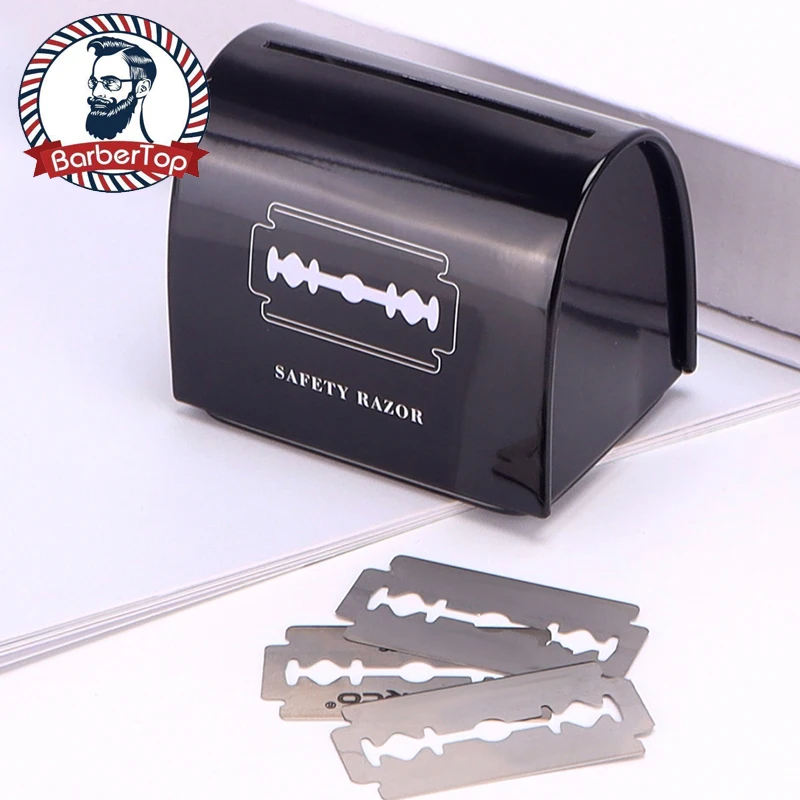Barbershop-Blades-Dispenser-Razor-Disposal-Storage-Case-Salon-Recycling ...