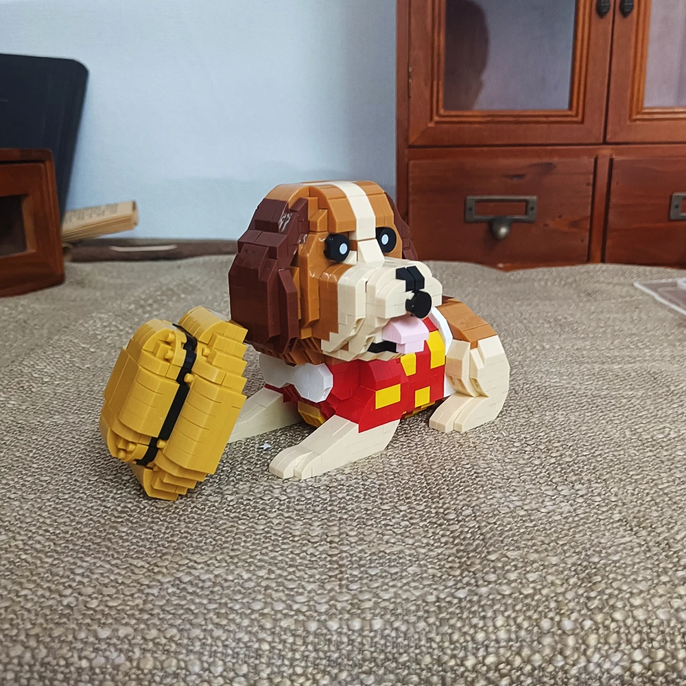 Basset Hound Building Blocks Children Toys - styloclubs.com