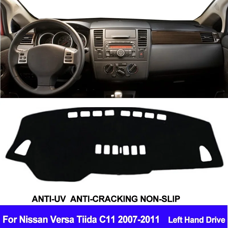 For-Nissan-Versa-Tiida-C11-2007-2008-2009-2010-2011-Car-Dashboard-Cover ...