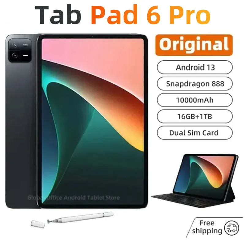 Original-Global-Version-Tablet-Android-13-Pad-6-Pro-16GB-1TB-Snapdragon ...