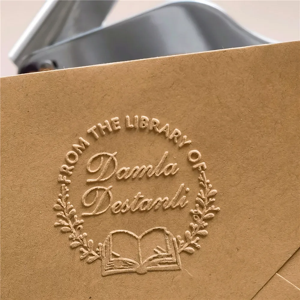 Sello-de-libro-personalizado-en-relieve-sello-de-libro-personalizado ...