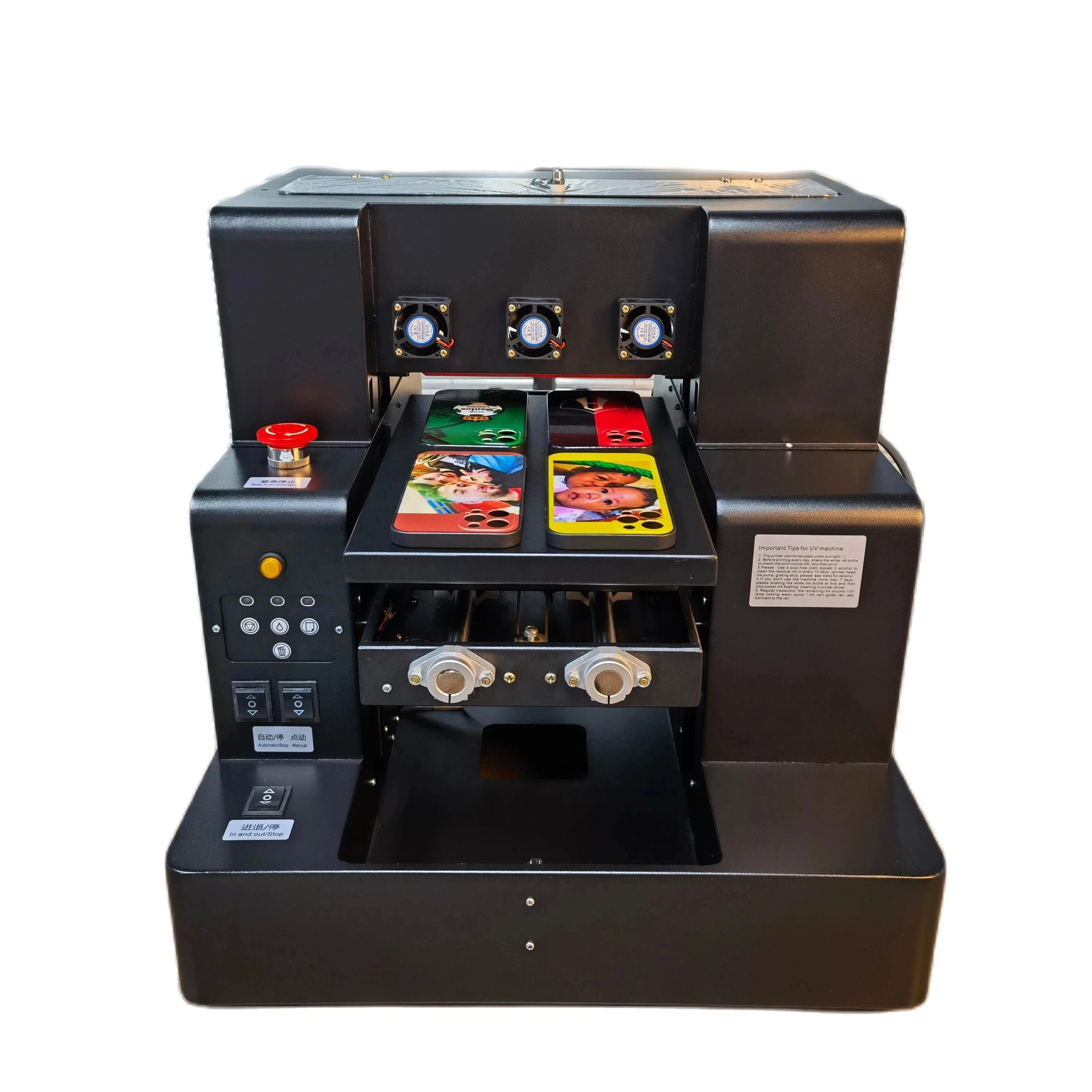 A4 Mini UV Bottle Printer UV Flatbed Printing Machine with ACRO RIP ...