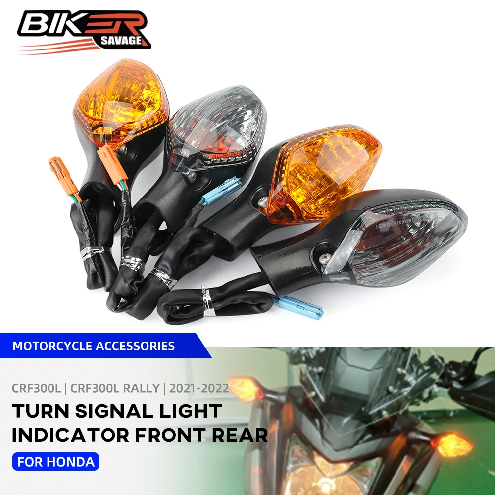 Crf300l 2022 Front Rear Turn Signal Light Motorcycle Parts For Honda ...