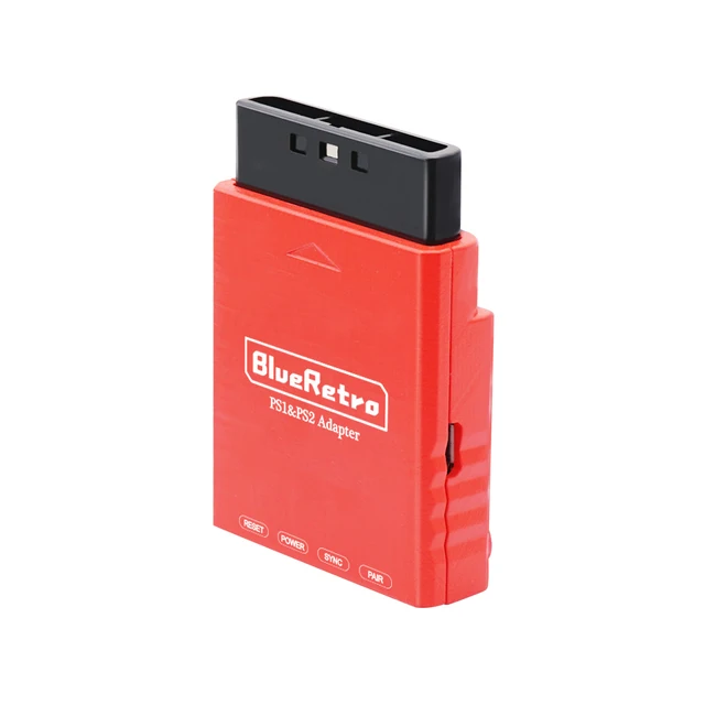 Blueretro Multiplayer Wireless Controller Adapter for PS2 PS1 ...