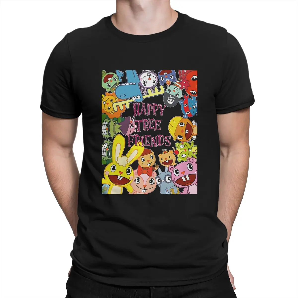 Men Limited Edition Perfect T Shirt Happy Tree Friend 100% Cotton ...