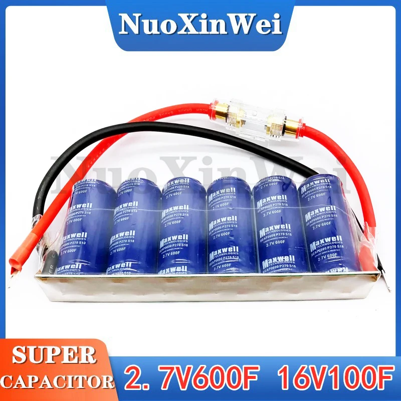 Maxwell-Super-Capacitor-2-7V600F-Large-Capacity-Power-Supply-16V100F ...