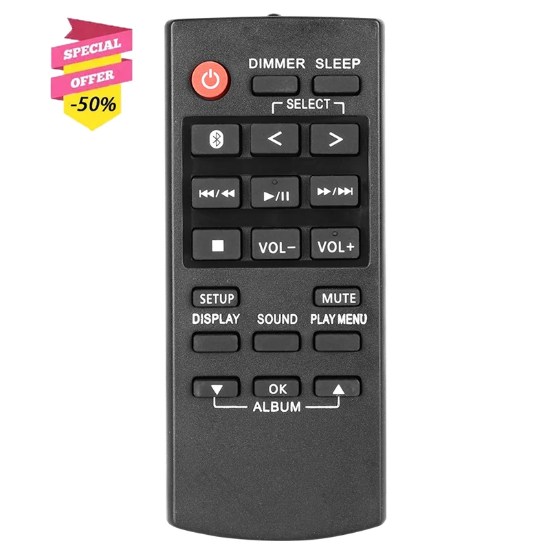 N2QAYB001215-Remote-Control-For-Panasonic-Audio-System-SC-UA30-SC ...
