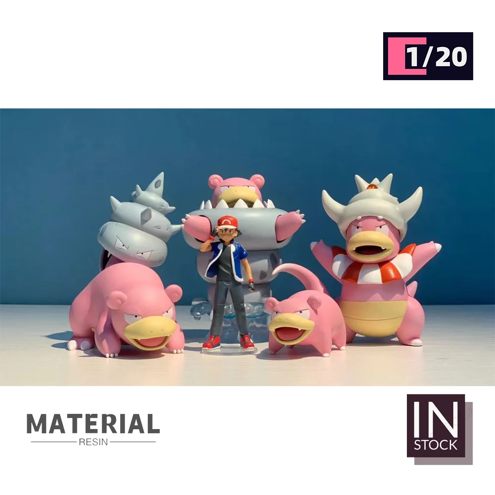 IN-STOCK-1-20-Scale-World-Figure-BQG-Slowpoke-Slowbro-Slowking-Mega ...
