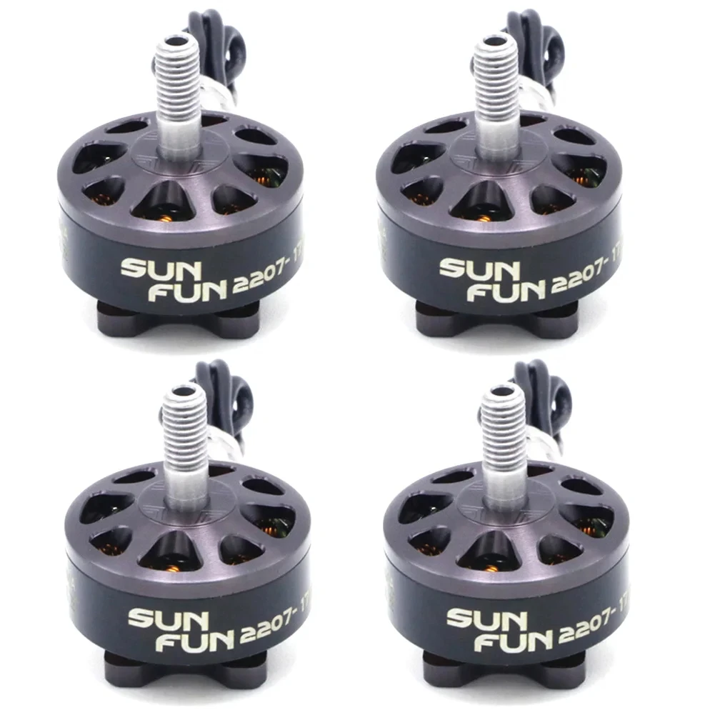 1-4pcs-SUN-FUN-2207-1750KV-2450KV-2750KV-CW-Thread-FPV-Racing-Brushless ...