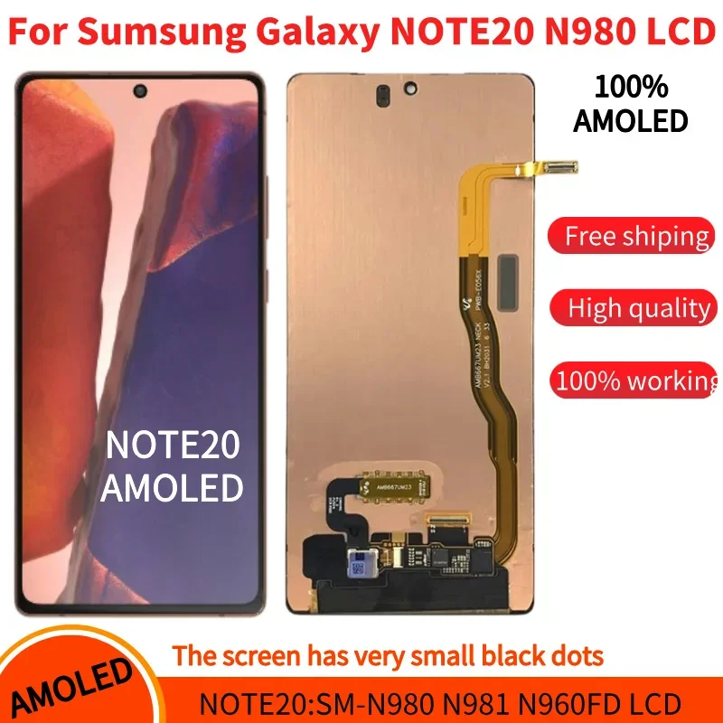 Super-AMOLED-LCD-Display-Note-20-For-Samsung-Note20-N980-N980F-SN980F ...