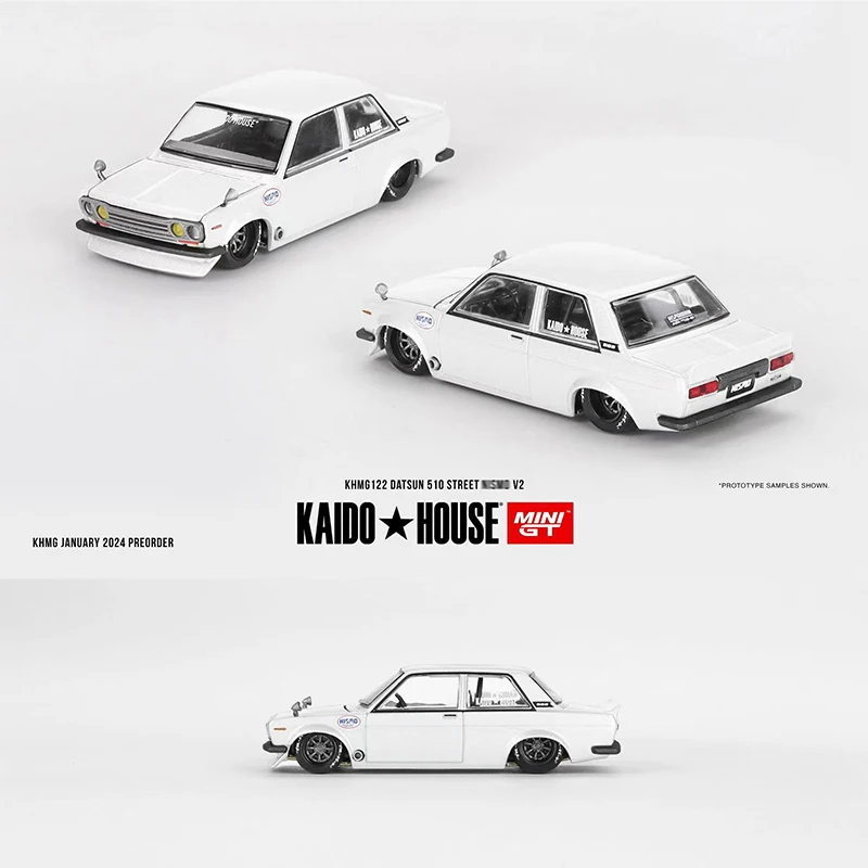 MINIGT-KHMG122-capota-de-apertura-blanca-modelo-de-coche-Diorama ...