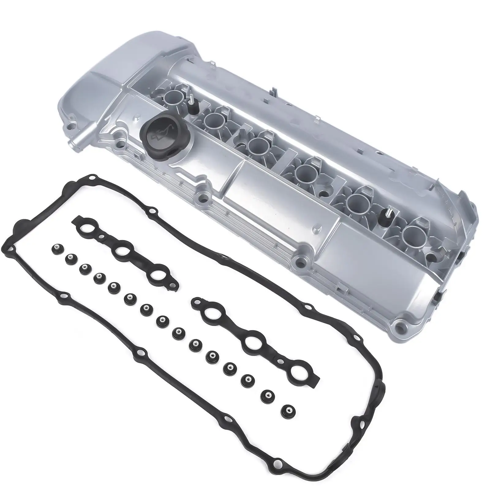 AP03-11127512839-Aluminum-Engine-Valve-Cover-W-Gasket-Bolts-Cap-For-03 ...