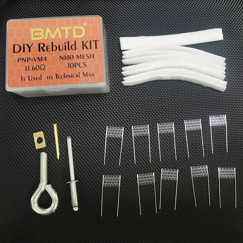 1Set-DIY-Rebuild-Kit-TPP-DM1-Resistance-0-16-0-8-Mesh-Coil-Resistance ...