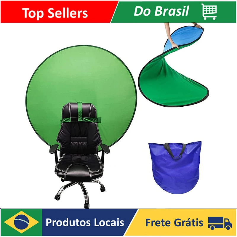 Tela-verde-Fotografia-Props-Portable-Chroma-Key-Background-Fotos ...