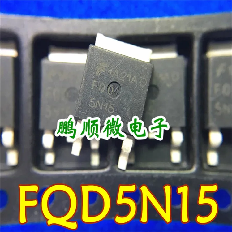 30pcs-original-new-MOS-transistor-FQD5N15-5N15-150V-5A-field-effect-TO ...