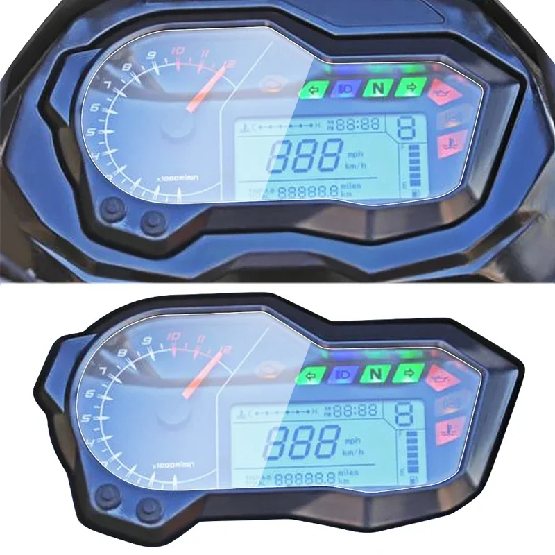 Motorcycle Speedometer Cluster Screen Scratch Protection Film Dashboard ...