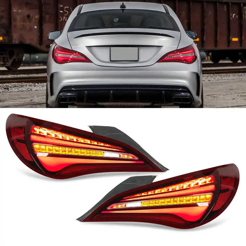 Upgrades-Facelift-LED-Tail-Lights-for-Mercedes-Benz-CLA-C117-Coupe-X117 ...