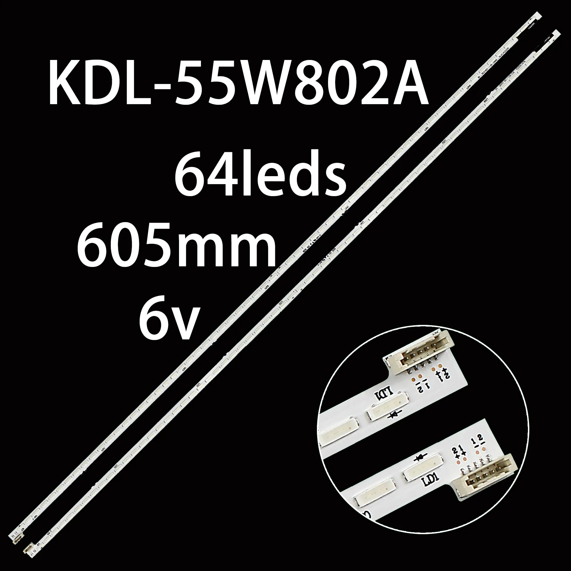 LED-Backlight-Strip-For-KDL-55W802A-KDL-55W800A-KDL-55W805A-KDL-55W805-6922L-0066A-NLAC40225L ...