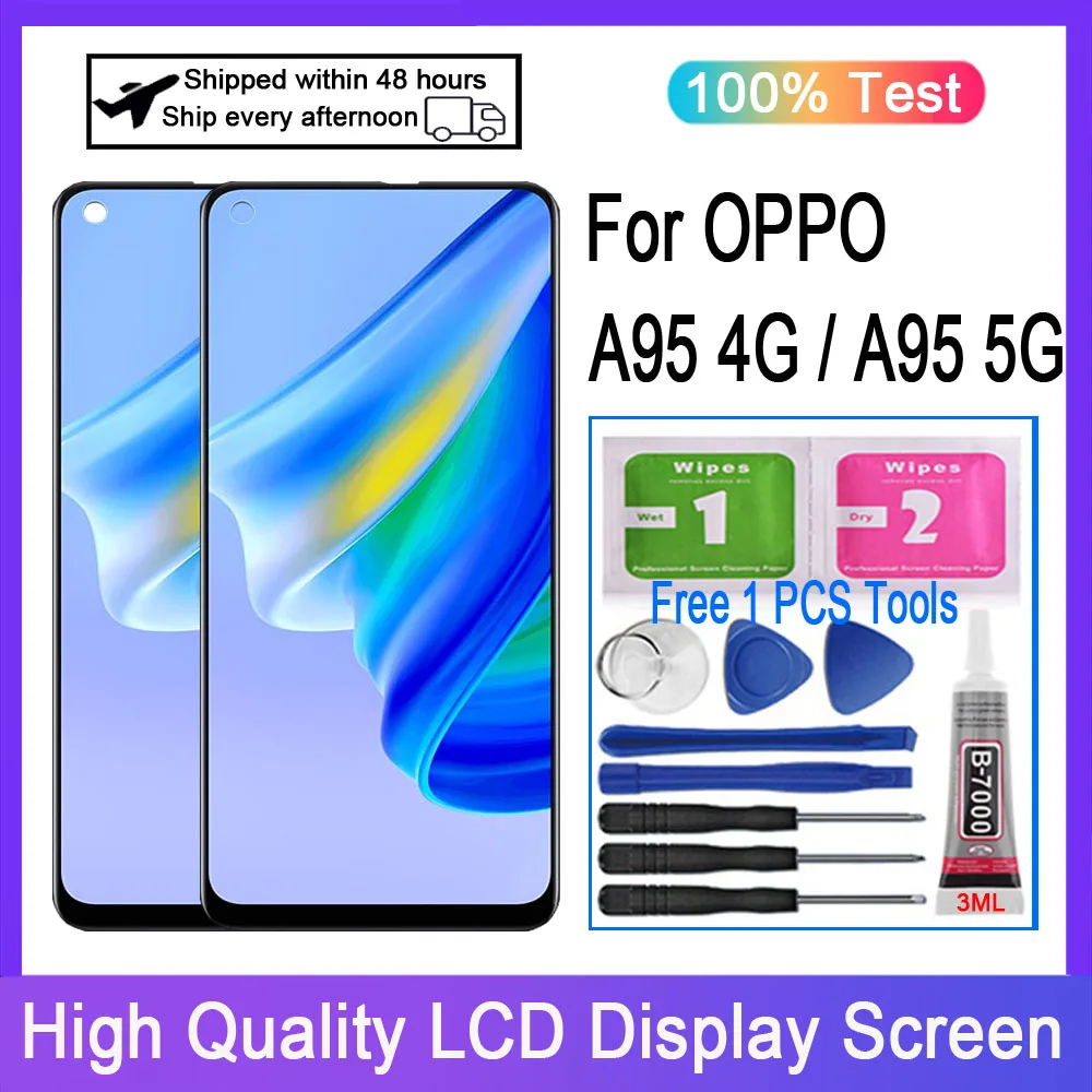 Lcd Display Touch Screen Digitizer | Oppo A95 Lcd Screen Original ...