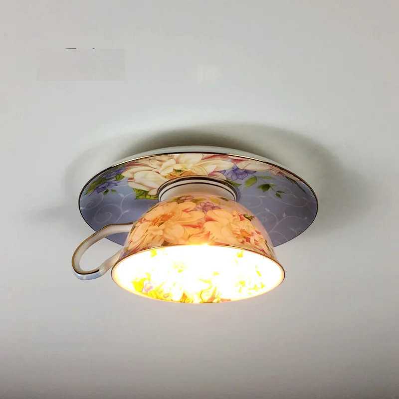 Led Cup Ceiling Light Nordic Restaurant Cafe Corridor Entrance Light ...