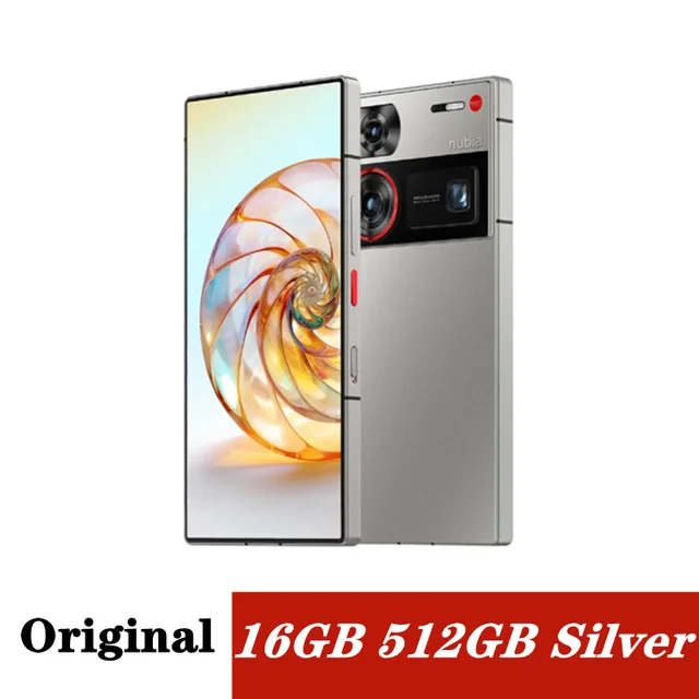Original Nubia Z60 Ultra 5G 6.8Inch AMOLED 80W Fast Charge Google PLAY NFC Snapdragon 8 Gen3 OTA ...