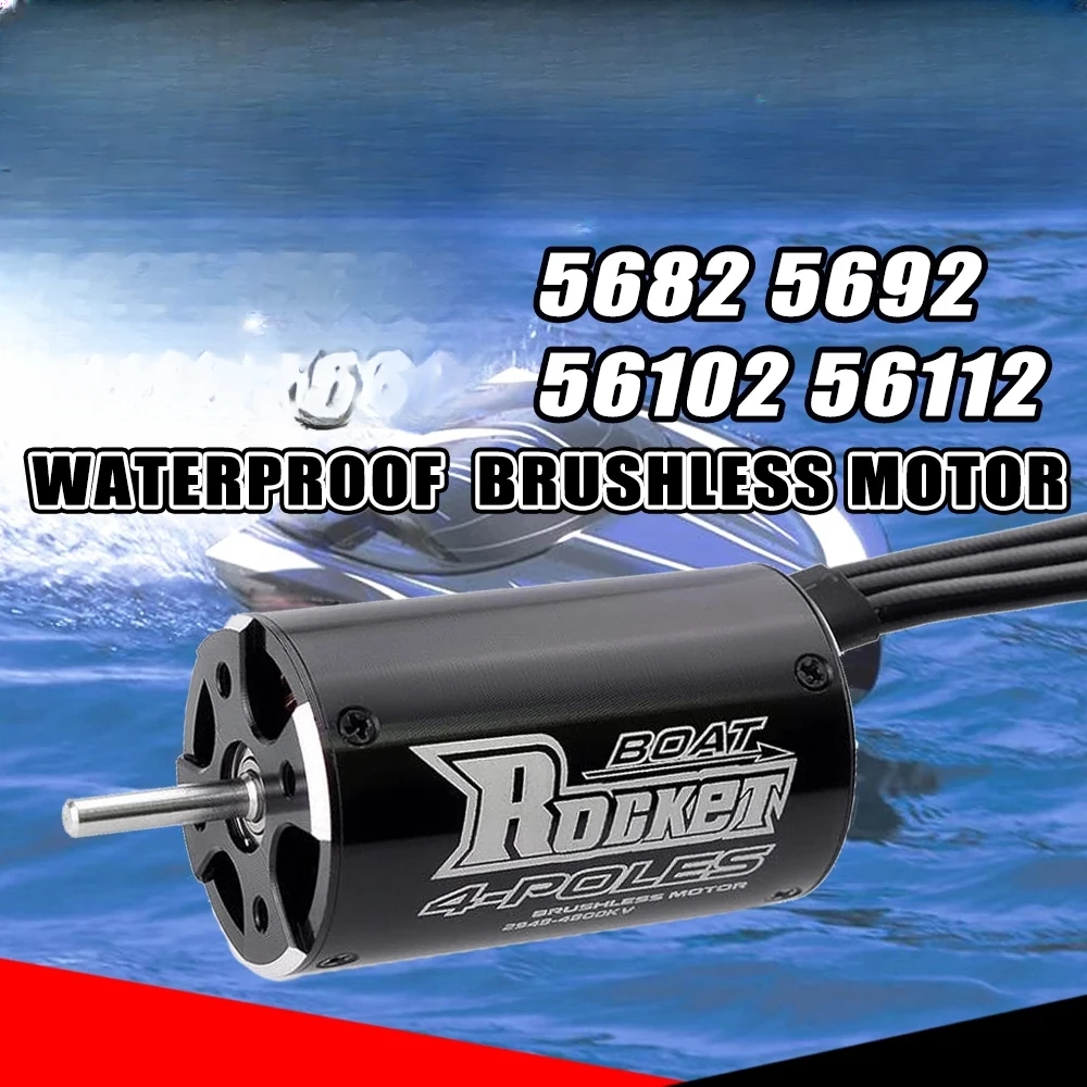 5682 5692 56102 56112 Rc Motor Waterproof Brushless Motor for RC Boat ...