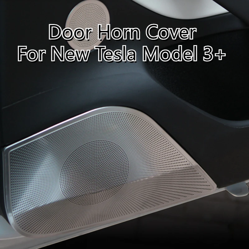 For-New-Tesla-Model-3-Highland-2024-Door-Horn-Protector-Cover-Horn ...