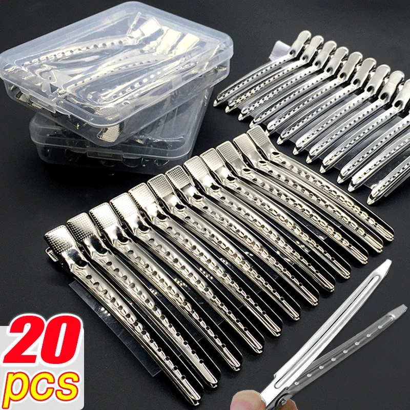 Professional-Hair-Salon-Fixed-Clips-Ladies-Styling-Sectioning-Hairpin ...