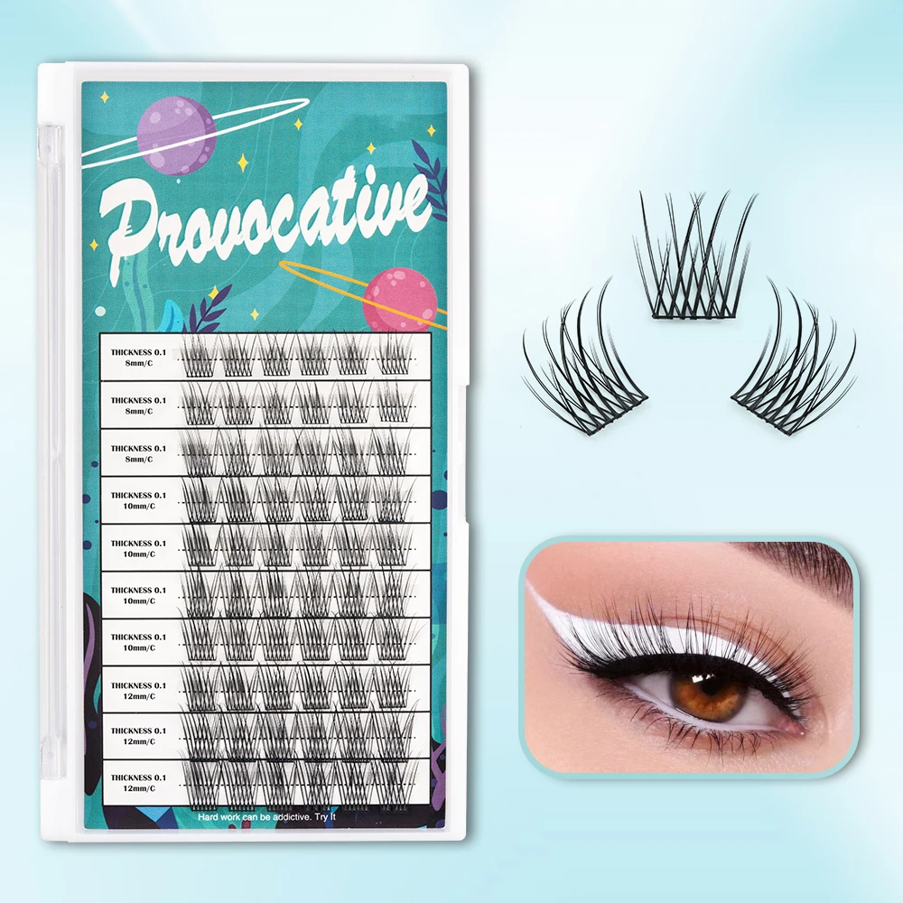 DIY-Natural-Cluster-Lashes-Individual-Segmented-Eyelash-Extension-Mix ...