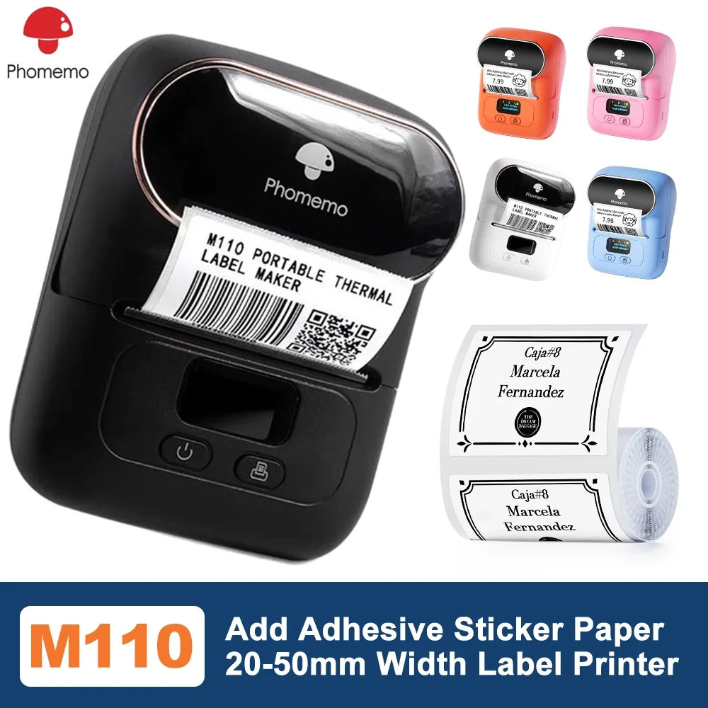 Phomemo-M110-Thermal-Label-Printer-Impresoras-Portatil-Wireless ...